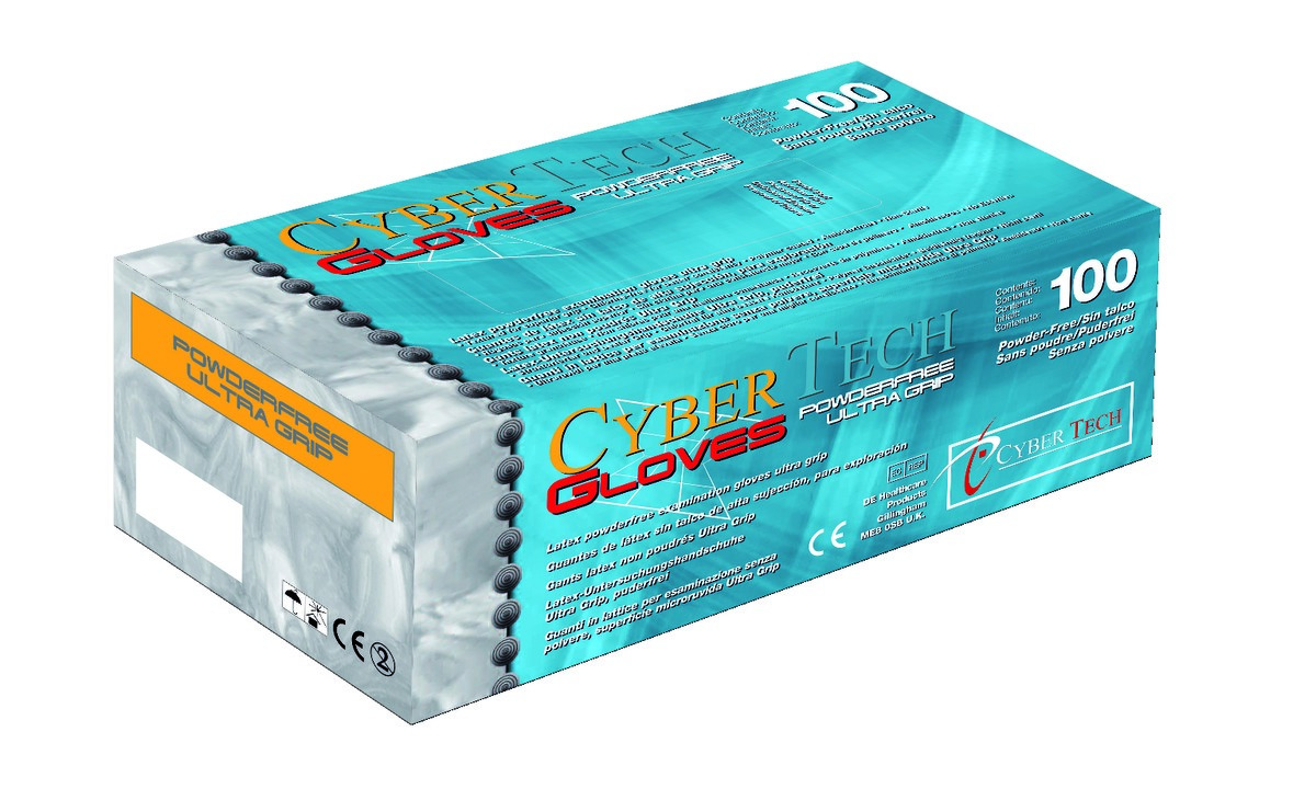 Henry Schein Dents - GANTS LATEX SS POUDRE ULTRAGRIP CYBERTECH